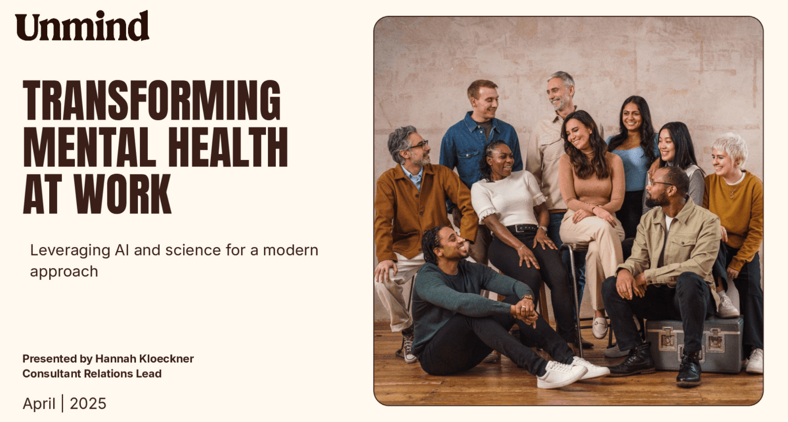 Unmind - Meet a Vendor - Shortlister